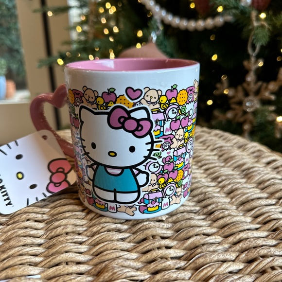 Hello Kitty | Dining | Hello Kitty Mug Heart Shaped Handle | Poshmark